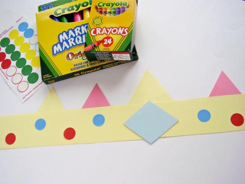 How to Make a Kids Crown for Pretend Play » Preschool Toolkit