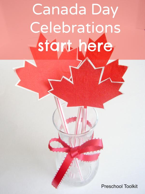 How to Decorate for Canada Day with Easy Family Crafts » Preschool Toolkit