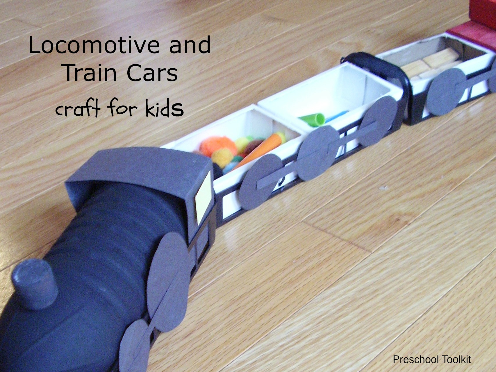 Best Train for Kids to Make with Recyclables » Preschool Toolkit