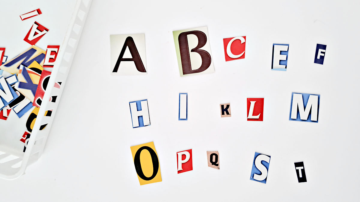 Fun Activities with Cereal Box Letters and Pictures - PreschoolToolkit.com