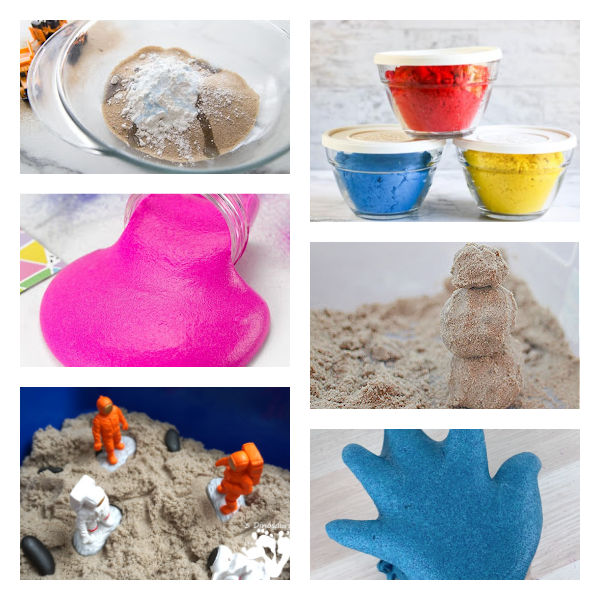 Easy Magic Sand Recipes and Creative Play Ideas for Preschoolers ...